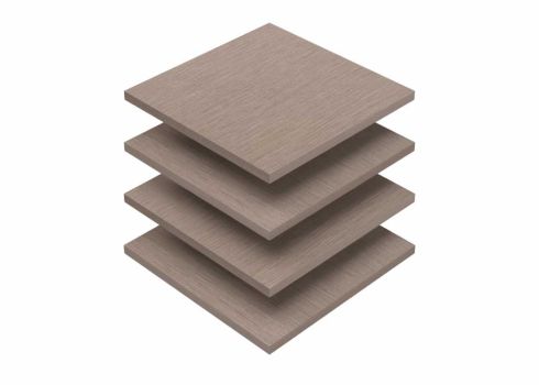 Panneau fibres-ciment Equitone Tectiva taupe - 3050x1220x8mm