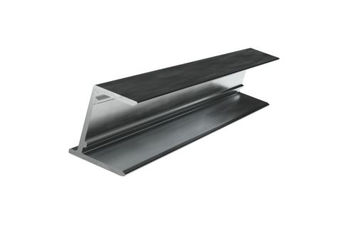 OBTURATEUR ALU BRUT 16 mm CASSE GOUTTE Longueur 6350 mm