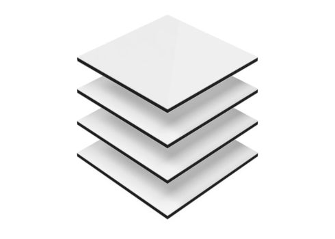 Panneau SKYBOND Whiteboard blanc 2440X1220X3mm